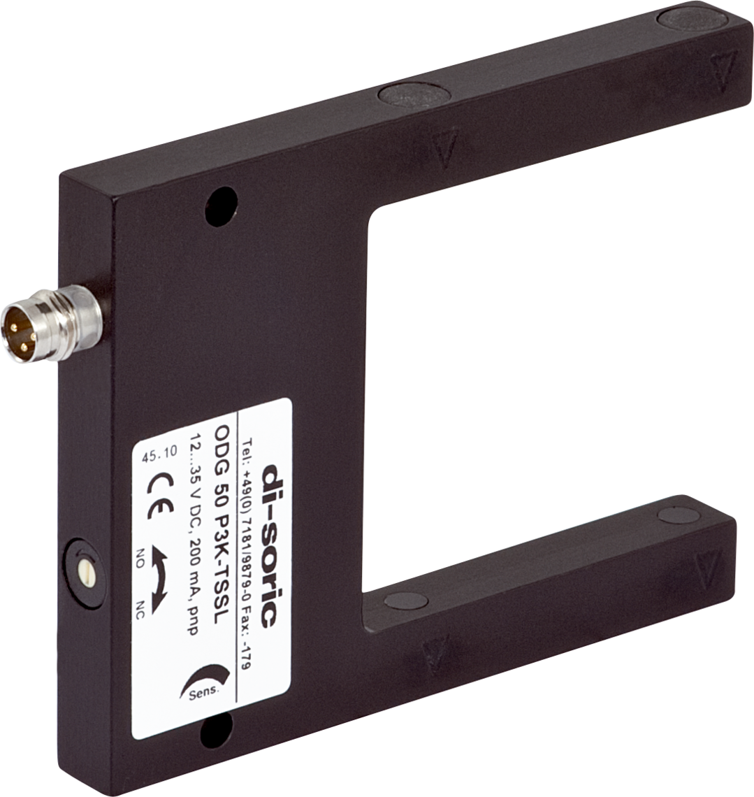 di-soric Two Beam Differential Fork Light Barriers ODG-50-P3K-TSSL ...