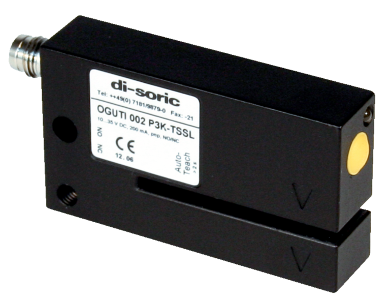 di-soric Label and Splice OGUTI-002-PN3K-TSSL > Ibis Electro-Products