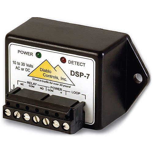 DSP-7 Diablo Controls Loop Detector, 10 - 30 Volts AC or DC, compact ...